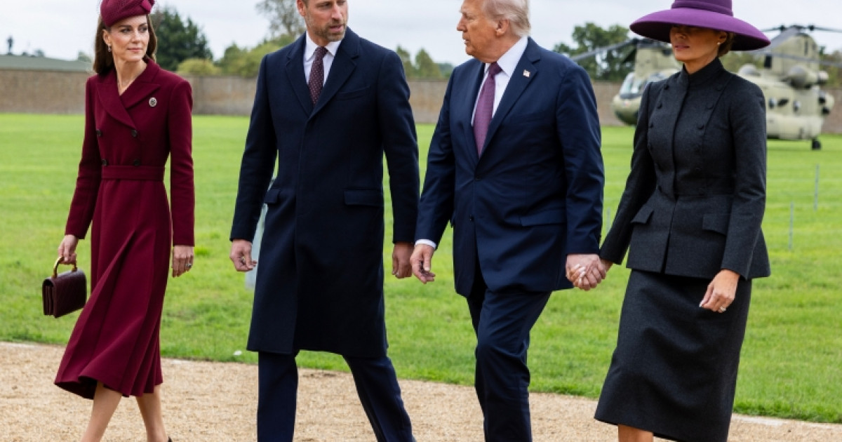 Katalin és Melania Trump találkoztak: a hercegné túlszárnyalta a first ...