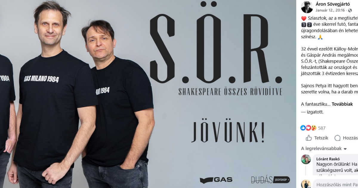 Kálloy Molnár Péter özvegye megrázó részleteket árult el a színész ...