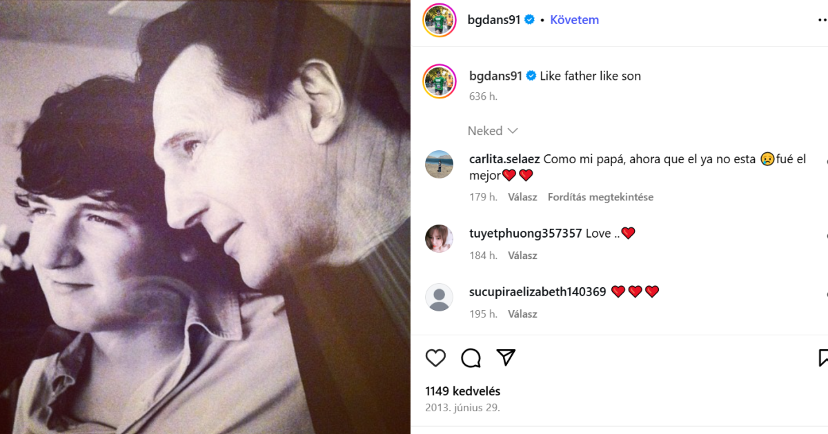 Liam Neeson ritkán látott fia nem semmi pasivá érett: a 29 éves Daniel még apjánál is sármosabb ...